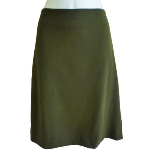 MM Lafleur | Skirts | Mm New York Lafleur Career Skirt Green Side Zip ...